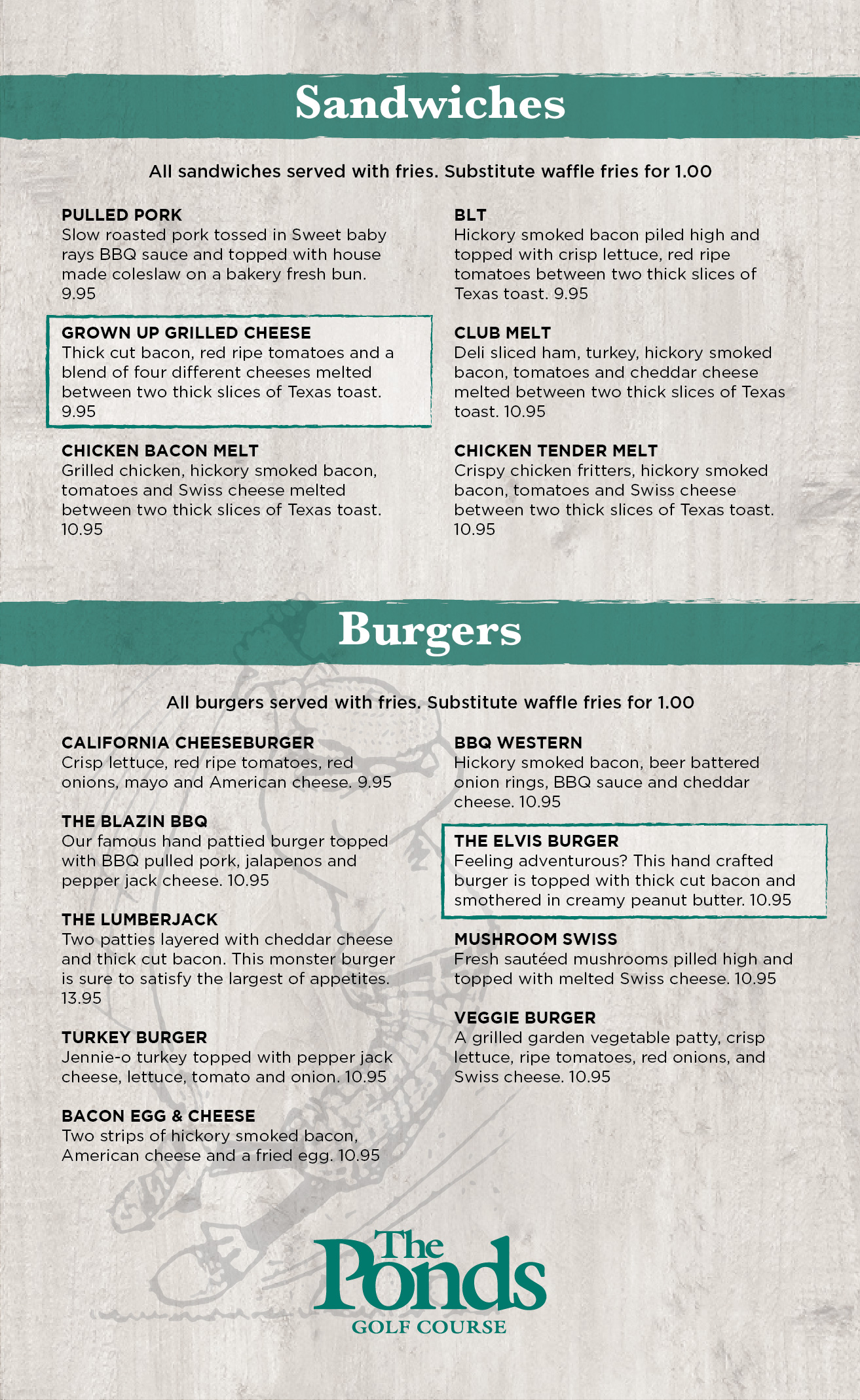 Mulligan's at The Ponds - The Ponds Golf Course